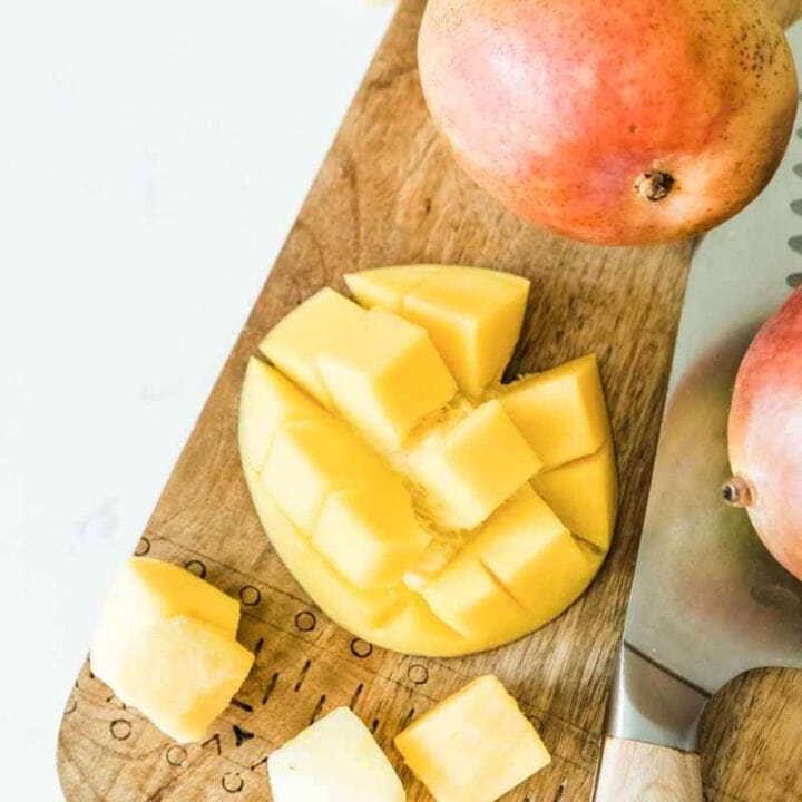 How to Cut a Mango - The No-Fail Way to Cut a Fresh Mango in Seconds!