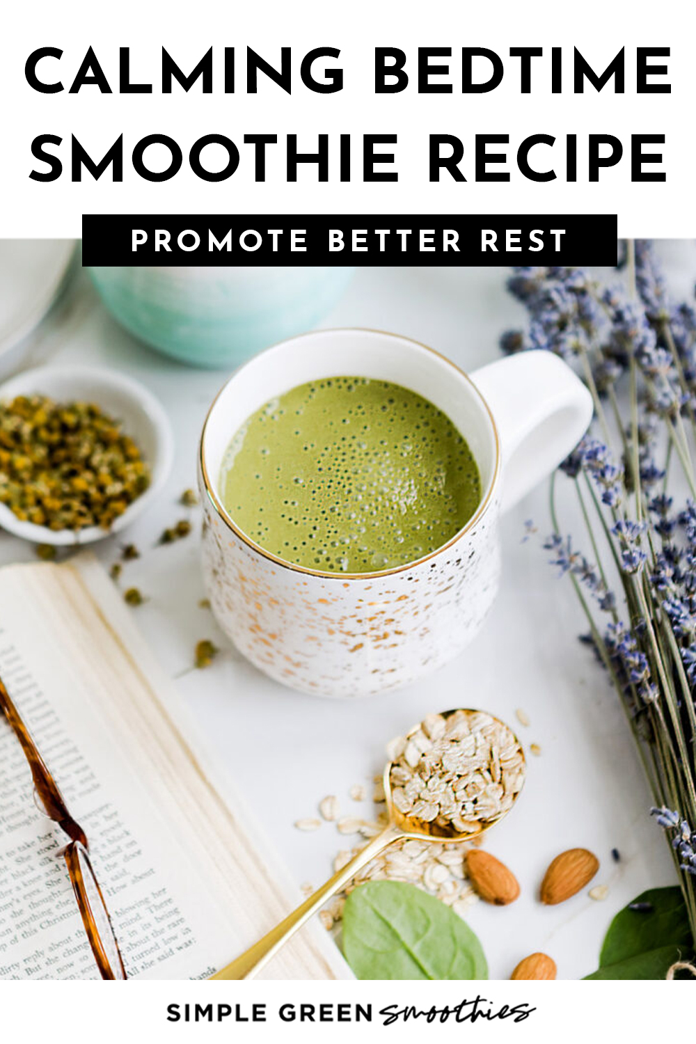 Bedtime Smoothie for a Restful Night’s Sleep