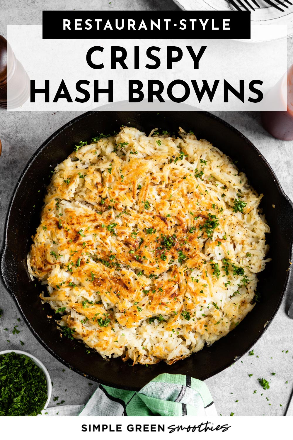 Restaurant-Style Crispy Hash Browns