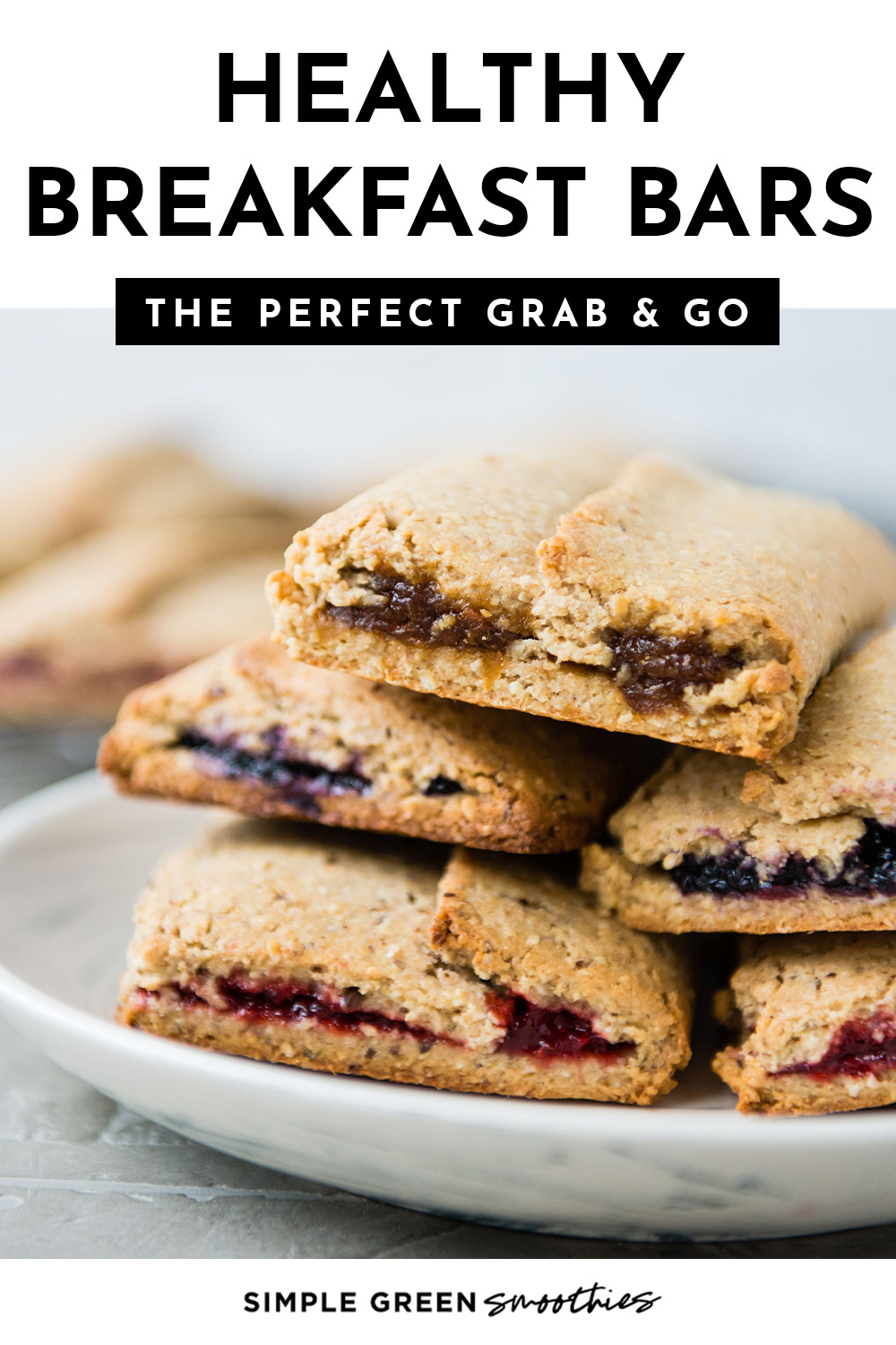 Healthy Breakfast Bars | Simple Green Smoothies