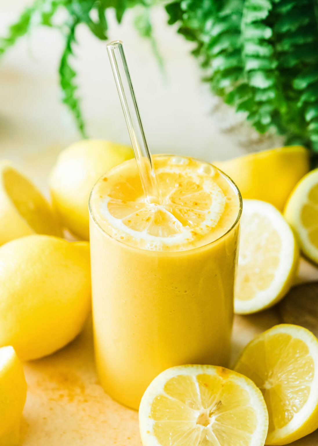 Perfect Lemon Smoothie Recipe | Light + Refreshing