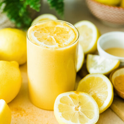Perfect Lemon Smoothie Recipe | Light + Refreshing