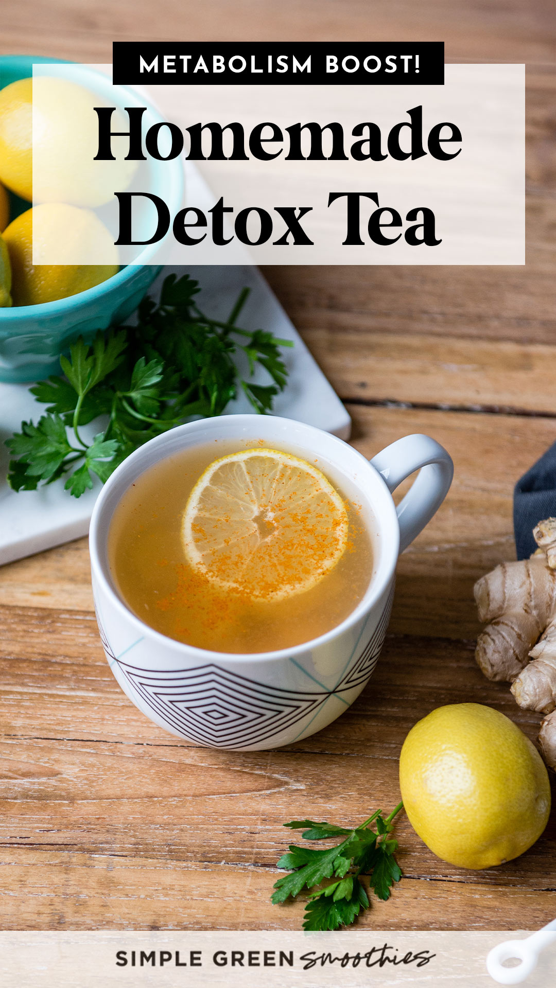 Detox Tea Recipe for Weight Loss | Cleansing Tea to Flush Toxins