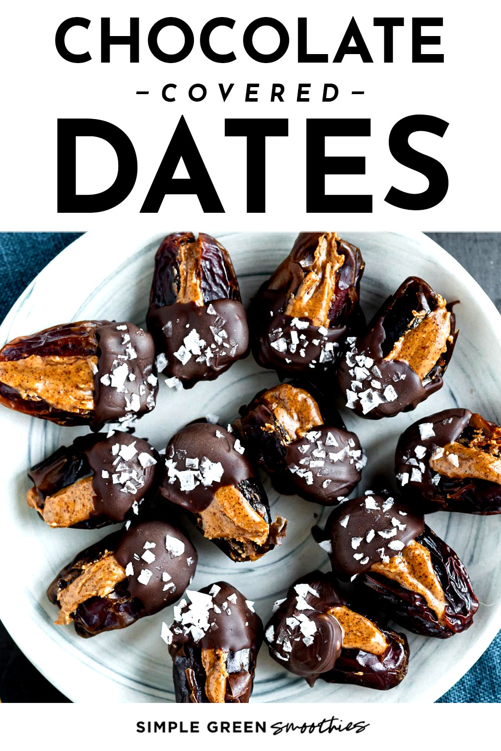 Dark Chocolate Covered Dates | 4-Ingredient Healthy Treat