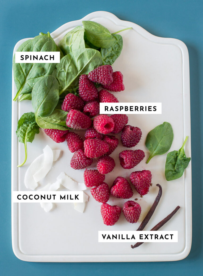 Raspberry Smoothie Recipe | Dairy-Free + Low Sugar Treat