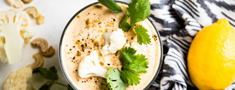 Savory Cauliflower Smoothie - Simple Green Smoothies
