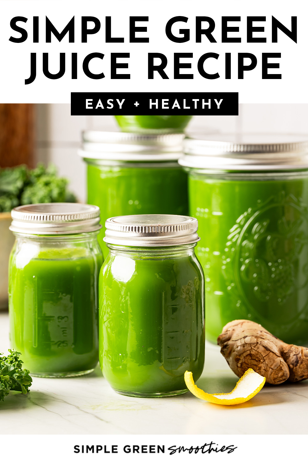 Green Juice Recipe | Jen's Morning Ritual in a Blender