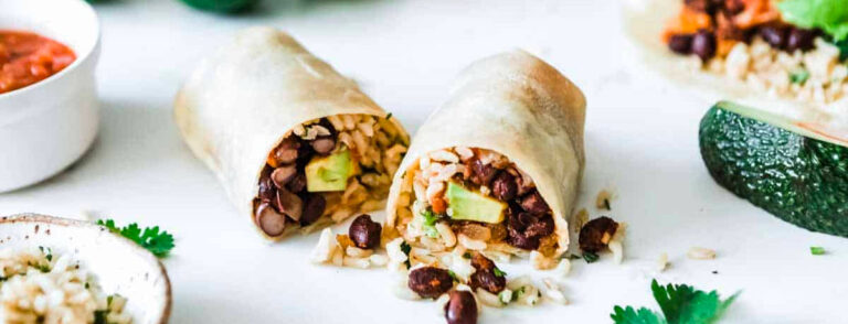 Bean and Rice Burritos - Simple Green Smoothies