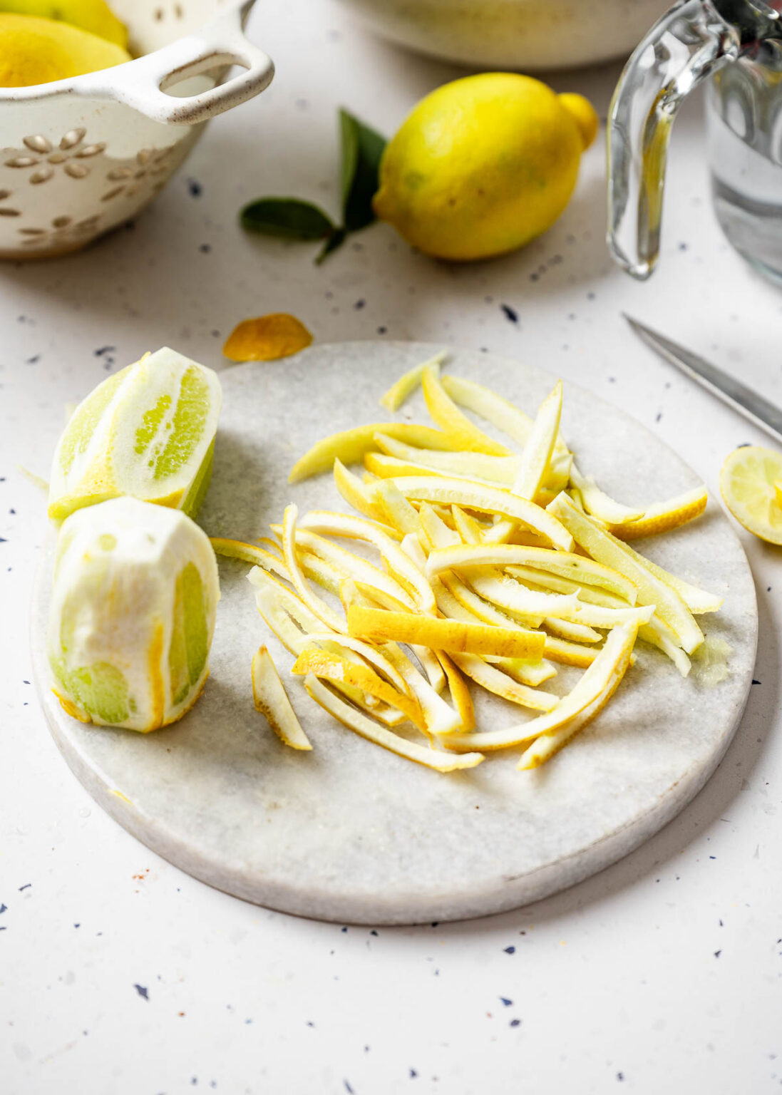 Candied Lemon Peel Recipe | A Sweet and Citrusy Treat