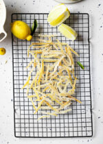 Candied Lemon Peel Recipe | A Sweet and Citrusy Treat
