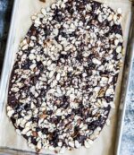 Cherry Chocolate Bark | No Bake, 3-Ingredient Recipe