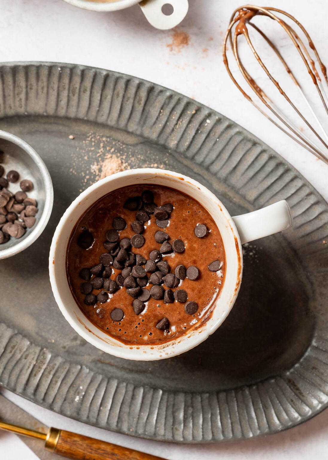 Easy Vegan Chocolate Mug Cake | Fudgy and Ready in Minutes