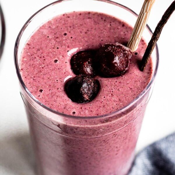 Cherry Vanilla Smoothie (Diabetes-Friendly)