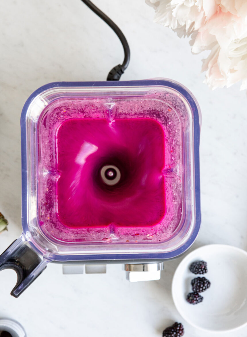 Blackberry Elderberry Smoothie