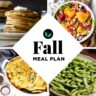 Healthy Fall Meal Plan | Menu, Grocery List + Recipes