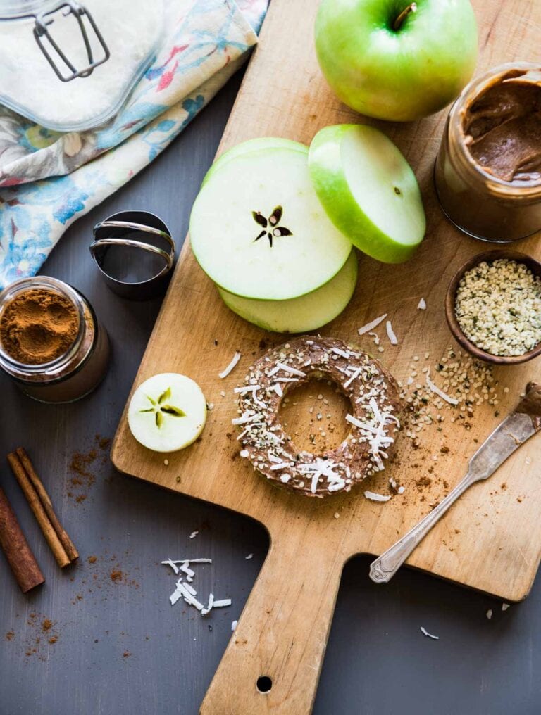 Healthy Apple Donuts - Quick Snack Idea for Everyone