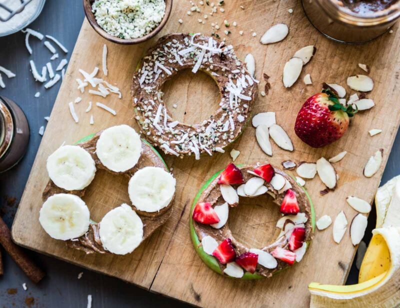 Healthy Apple Donuts - Quick Snack Idea for Everyone