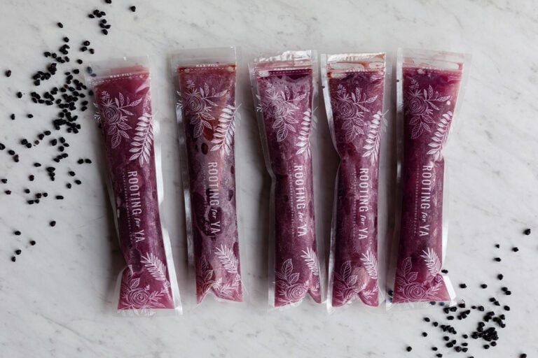 Homemade Ice Pops with Fruit