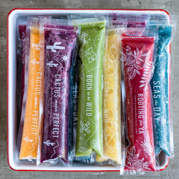 Homemade Ice Pops with Fruit