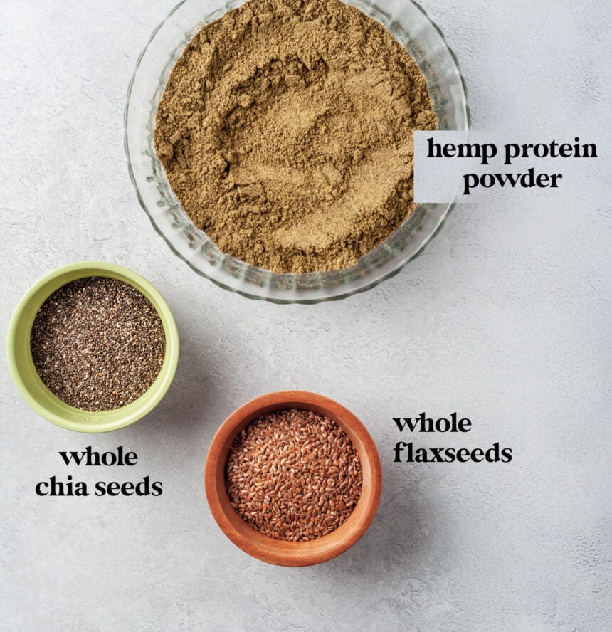 Homemade Protein Powder | A clean, 3-ingredient recipe