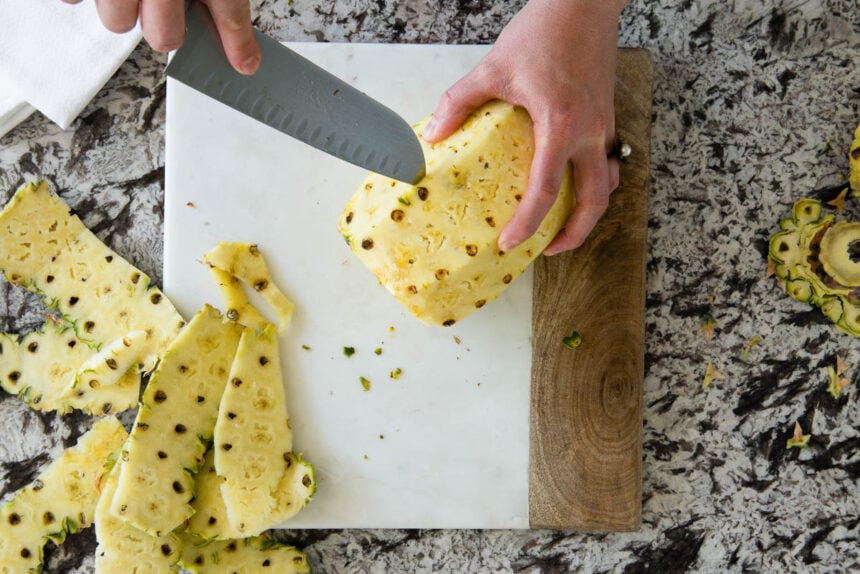 How to Cut a Pineapple Step-by-Step (Easy & No Waste Method)