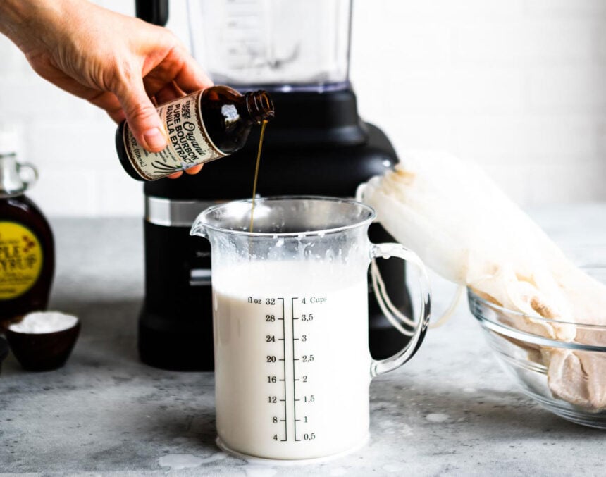 How To Make Almond Milk | Step-by-Step Homemade Recipe