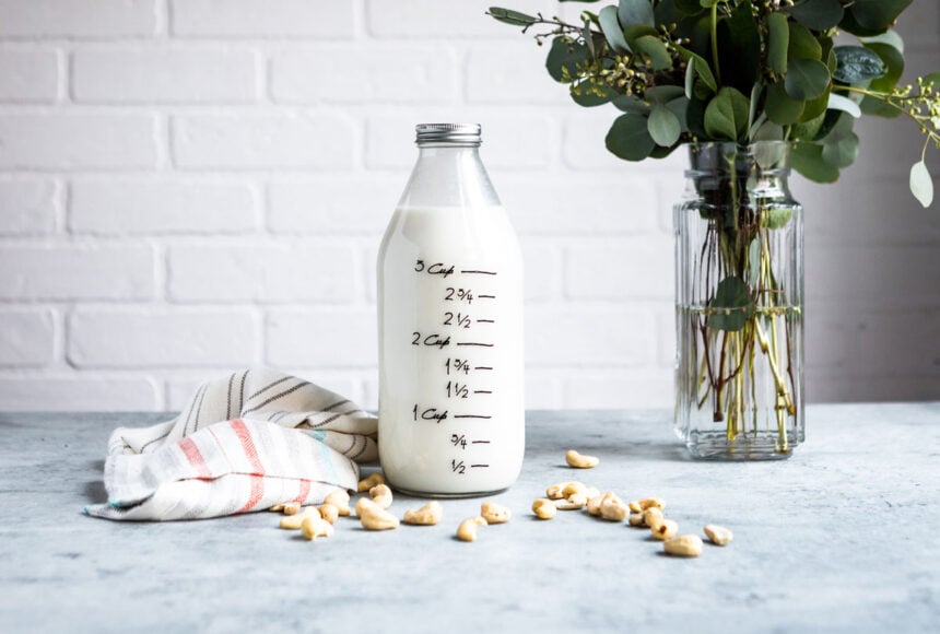 How to Make Cashew Milk | Super Creamy + Subtly Sweet