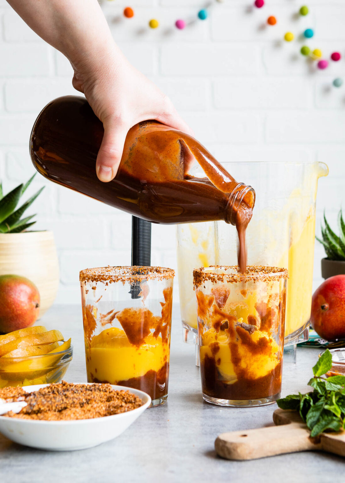 Mexican Mangonada Recipe | Sweet + Spicy Chamoyada