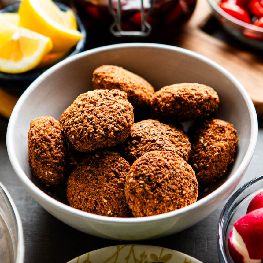 Mediterranean Falafel Bowl | High-Protein Lunch Recipe