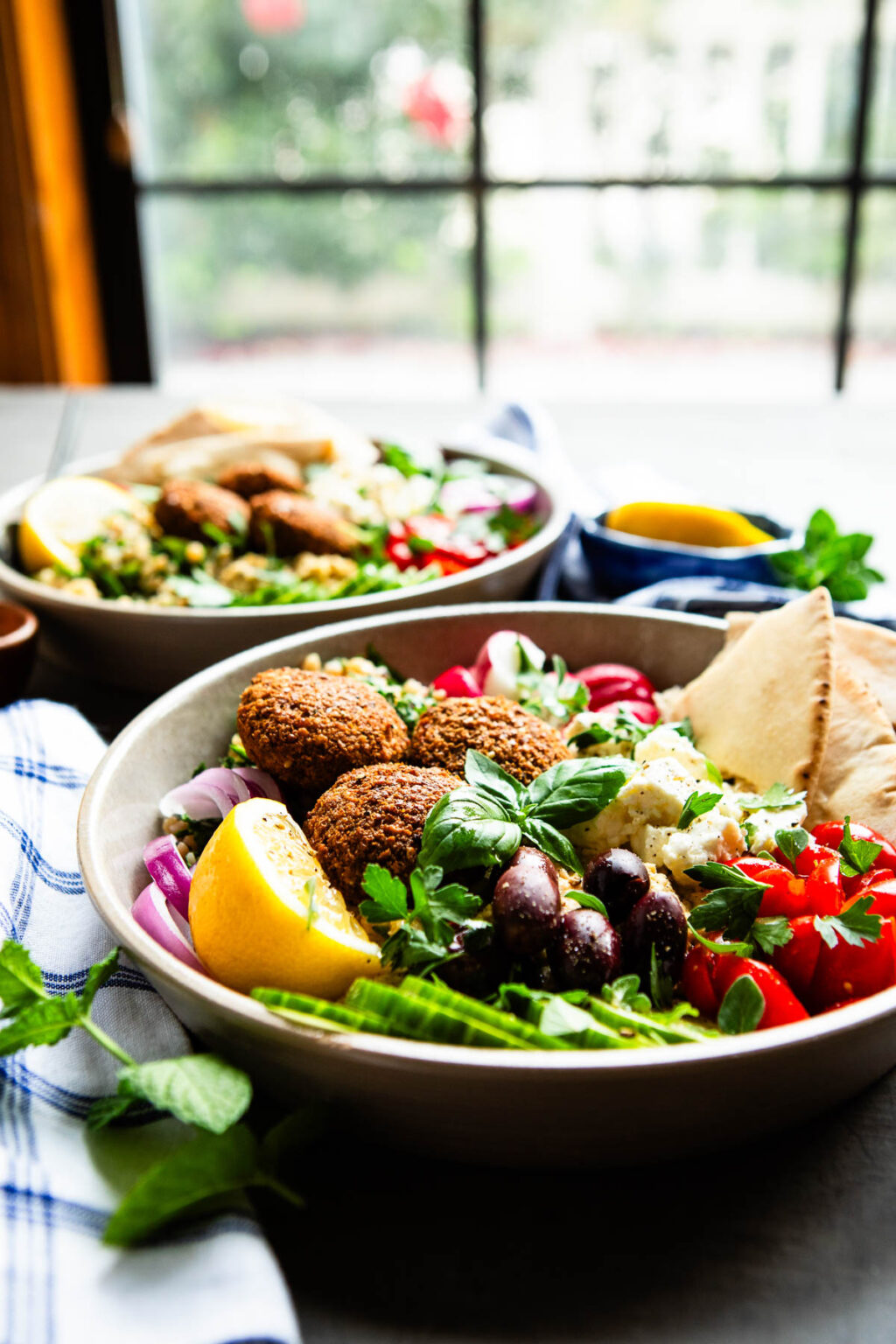 Mediterranean Falafel Bowl | High-Protein Lunch Recipe