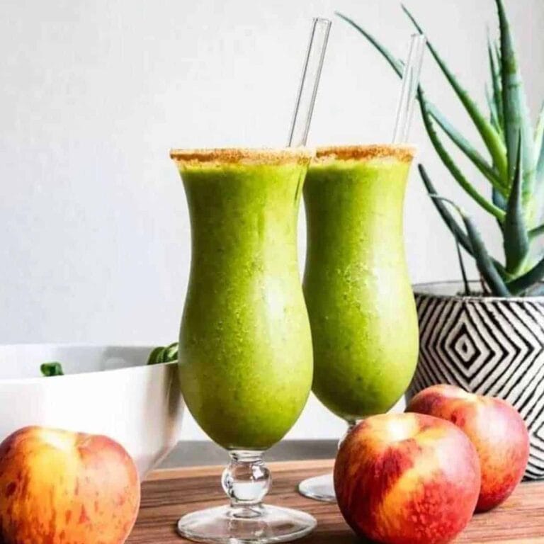 Peach Probiotic Smoothie