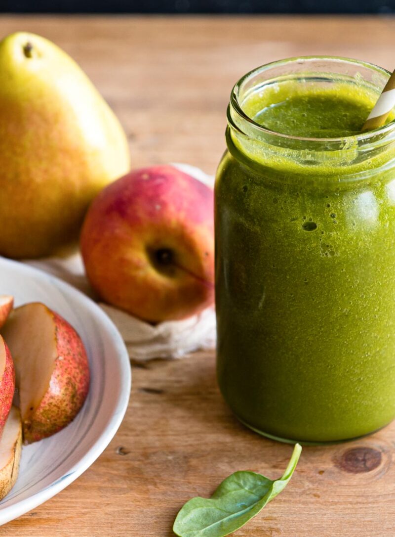 Caffeinated Green Tea Smoothie - Great way to start the day