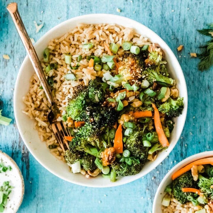 5 Rice Bowl Recipes - Simple Plant Based Dinners for the Whole Family