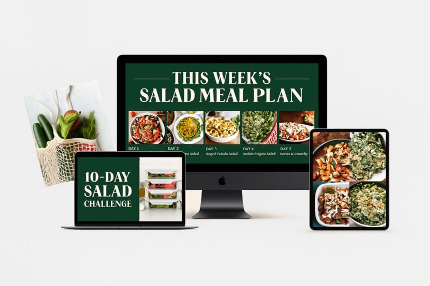 10-Day Salad Challenge | Healthy Recipes + Community Support