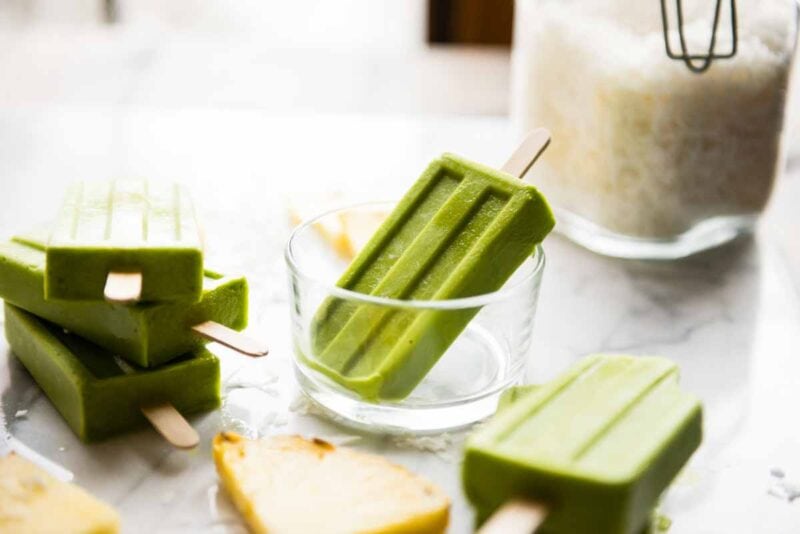 Green Smoothie Popsicles