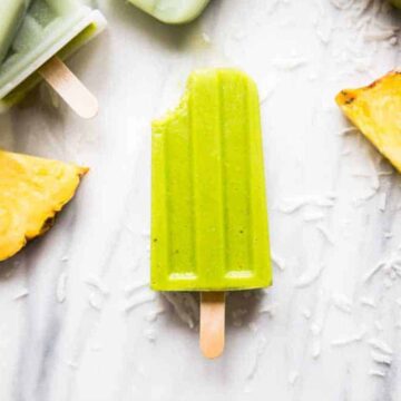 Green Smoothie Popsicles