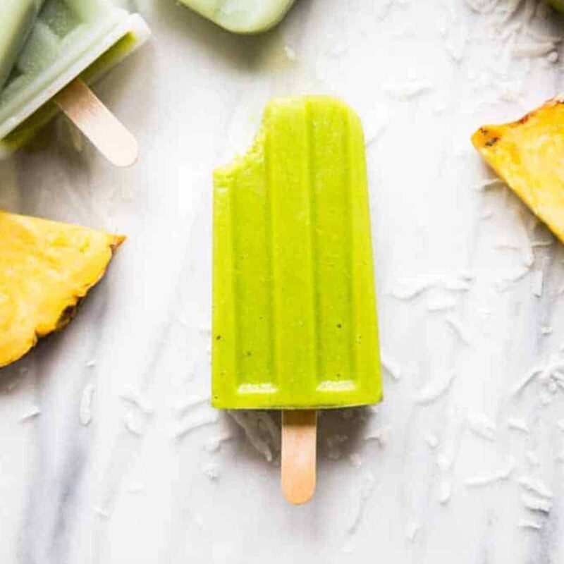 Green Smoothie Popsicles