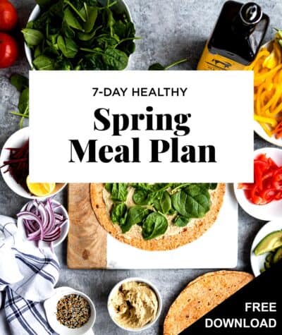 Spring Meals Plan