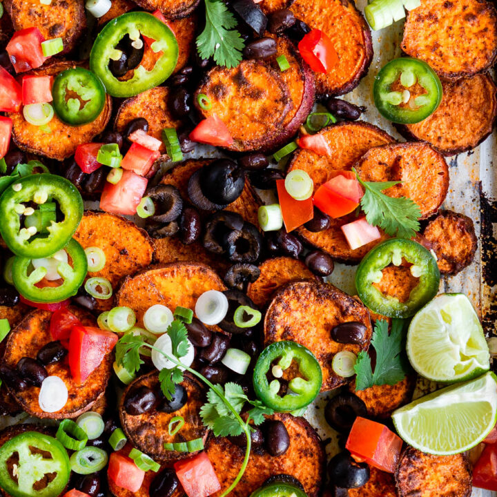 Savory Sweet Potato Nachos
