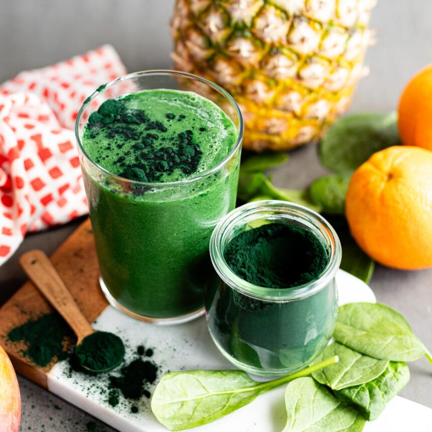 Tropical Spirulina Smoothie Recipe | Superfood Boosted + Loved