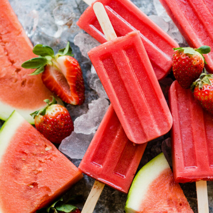 Watermelon Popsicles